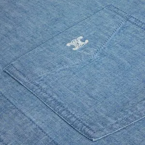Celine Dress In Cotton Denim