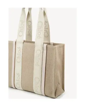 Chloé Logo-tape Detail Tote Bag