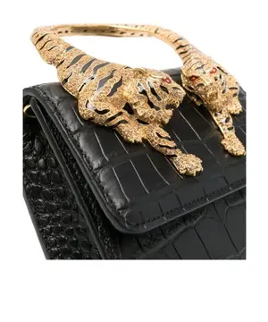 Roberto Cavalli Roar Embellished Small Shoulder Bag