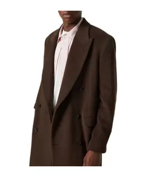 LARDINI Virgin Wool Overcoat