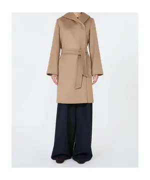 Max Mara Broadcloth Robe Coat