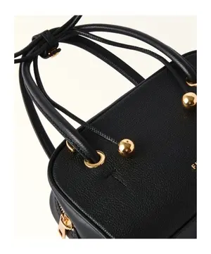 Furla Dome Grain-leather Tote Bag