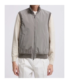 Brunello Cucinelli Bonded Nylon Vest With Thermore Padding