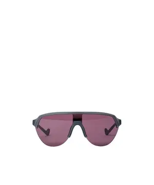 DISTRICT VISION Nagata Oversized Sunglasses - Gray