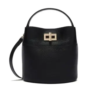 Furla Amelia Bucket Bag - Black