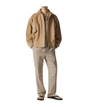 Auralee Suede Blouson Jacket