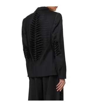 HELIOT EMIL Vibraxis Long-sleeved Wool Blazer