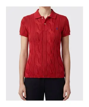 Polo Ralph Lauren Cable Knit Polo Shirt