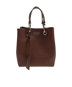 Emporio Armani Double-handled Shoulder Bag - Red