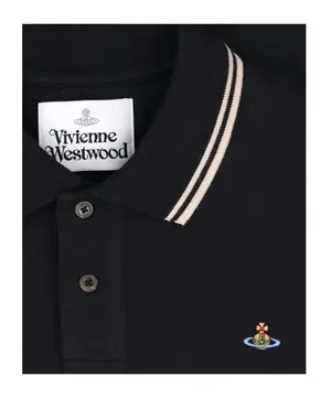 VIVIENNE WESTWOOD Cropped Logo Polo Top