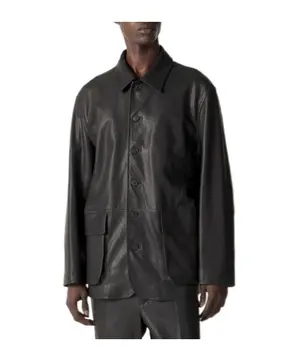 Auralee Casual Leather Jacket