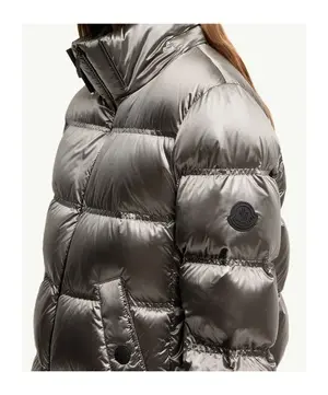 Moncler Sensation Hooded Down Jacket - Silver