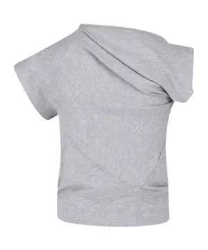 VIVIENNE WESTWOOD Orb Logo Cap Sleeve Top - Grey