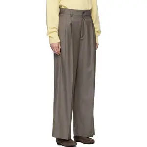 SSSTEIN Wool Wide-leg Casual Pants