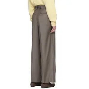 SSSTEIN Wool Wide-leg Casual Pants