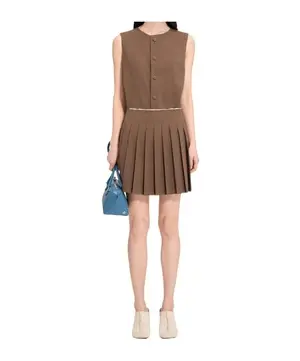 MAISON MARGIELA Pleated Mini Skirt
