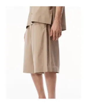 Alexander Wang Perforated Logo Mid-rise Short