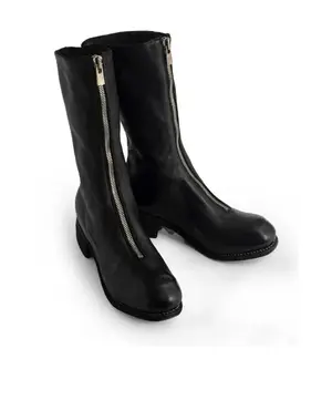 Guidi Zippered Ankle Boots