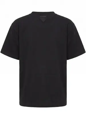 Prada Triangle-patch T-shirt