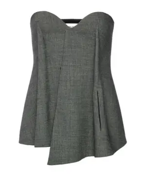 Magda Butrym Asymmetrical Wool Corset
