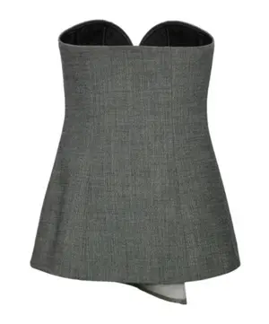 Magda Butrym Asymmetrical Wool Corset