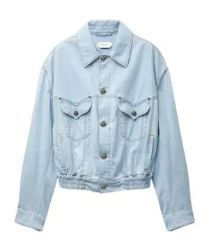 Versace Elasticated Waist Jacket - Blue