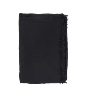 Rick Owens Fur Edge Scarf - Black