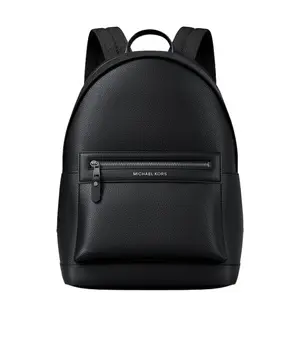 Michael Kors Jet Set Pebbled Leather Backpack - Black
