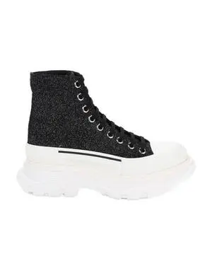 Alexander McQueen Tread Slick High-top Sneakers - Black