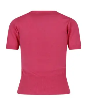 VIVIENNE WESTWOOD Orb Embroidered Knit Top