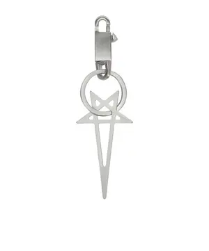 Rick Owens Pentagram' Keychain