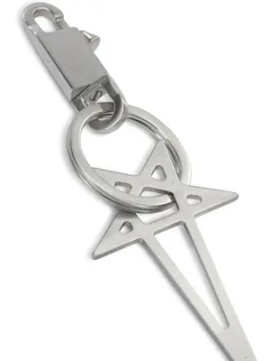 Rick Owens Pentagram' Keychain