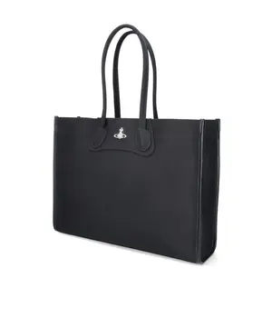 VIVIENNE WESTWOOD Orb Logo Tote Bag