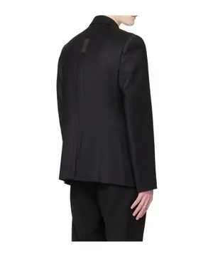 HELIOT EMIL Derby Long-sleeved Wool Blazer