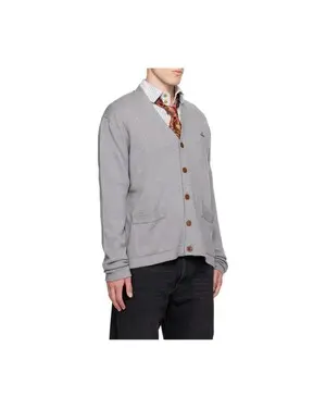 VIVIENNE WESTWOOD Orb Button-up Cardigan - Gray
