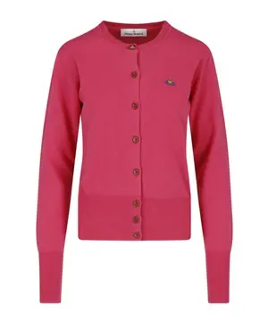 VIVIENNE WESTWOOD Orb Button Cardigan - Pink