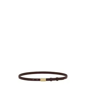 GANNI Small Kat Belt - Chicory Coffee