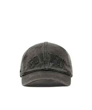 GOLDEN GOOSE Baseball Cap - Anthracite