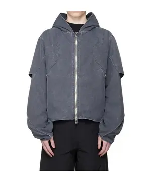 HELIOT EMIL Crinis Hooded Casual Jacket