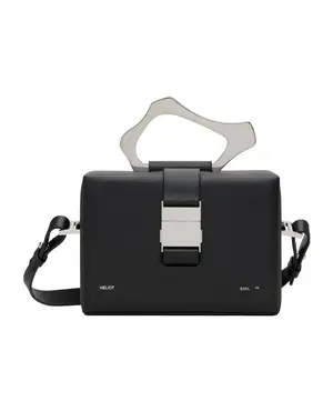 HELIOT EMIL Solely Logo Box Bag - Black
