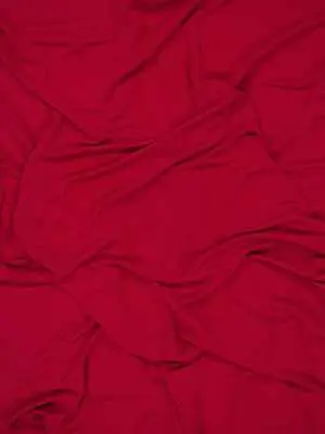 Stella McCartney Draped Crepe Jersey Gown - Red
