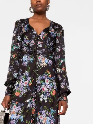 Rabanne Maxi Long Sleeved Dress