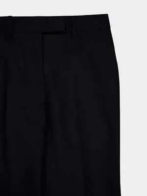 Prada Classic Wool Straight-leg Trousers