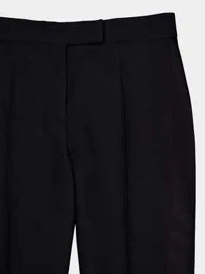TOM FORD Straight-leg Silk-blend Trousers