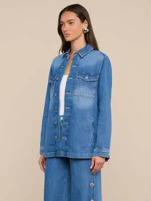 L'Agence Samaya Jean Jacket