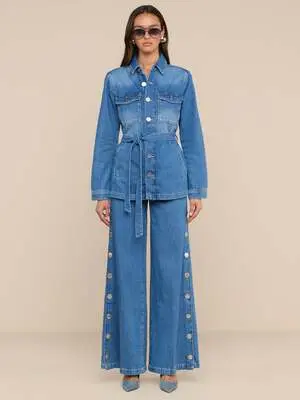 L'Agence Samaya Jean Jacket