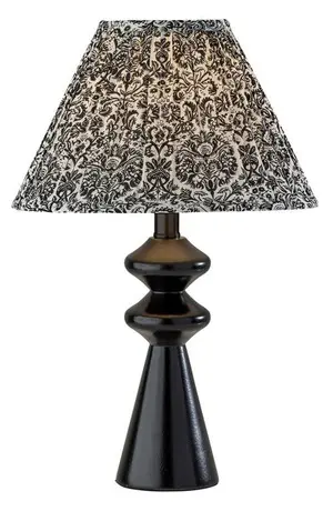 ADESSO Dahlia Table Lamp - Black