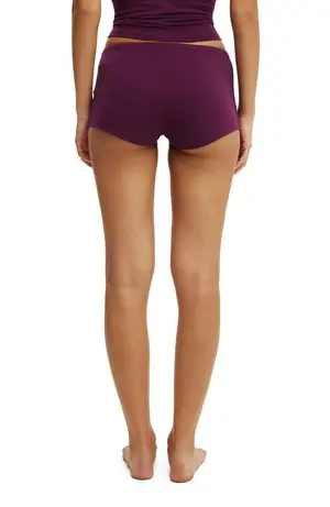 Cotton:on Dreamy Soft Tie Micro Short - Blackcurrant