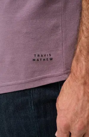 Travis Mathew Cloud Crewneck T-shirt - Moonscape