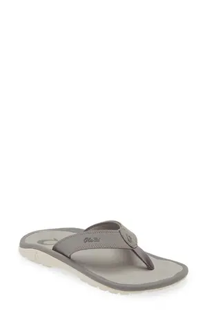 Olukai Ohana Flip Flop - Graphite/graphite